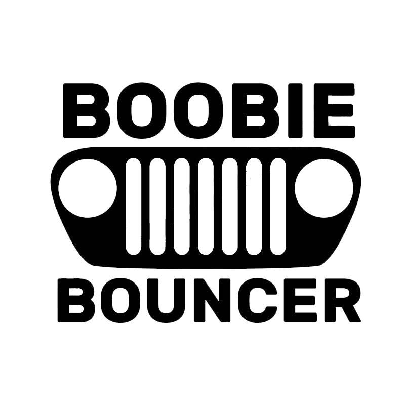 Boobie Bouncer Jeep Decal (Circle Headlights) – Sled-Decals.com